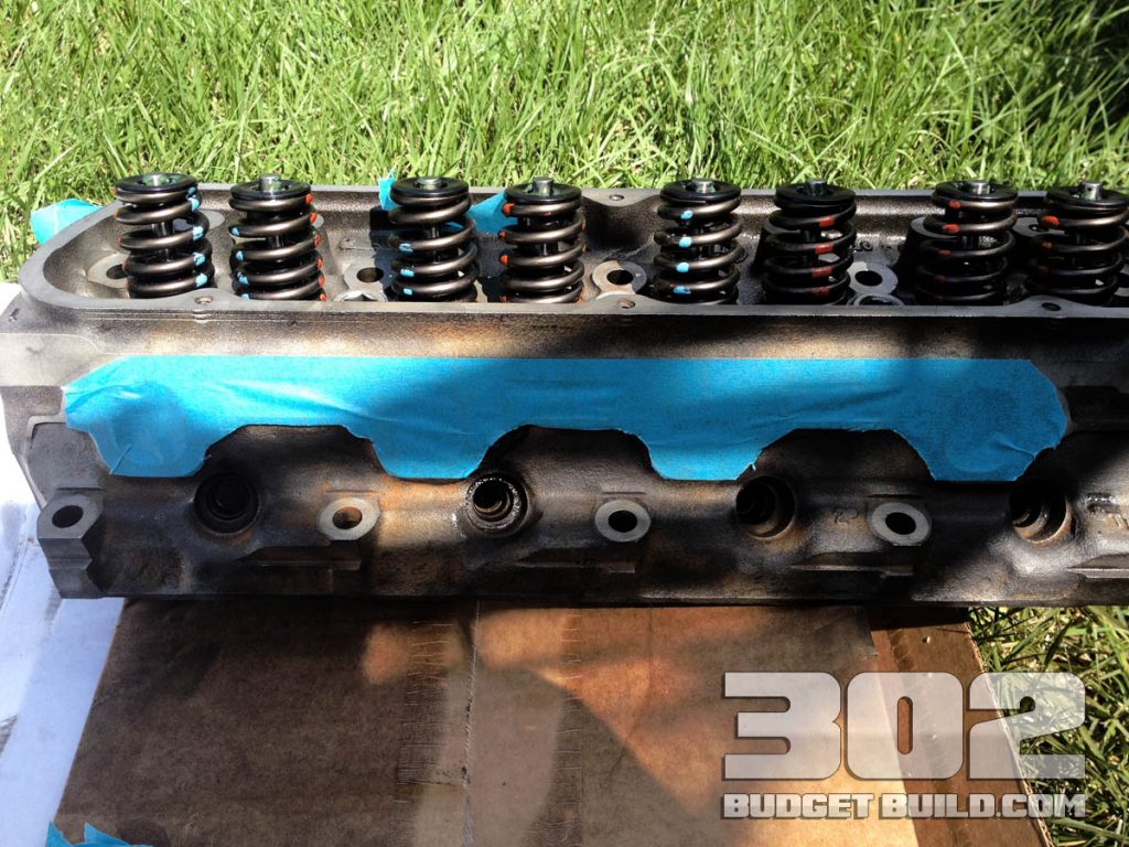 GT40P Heads Freshly Machined & New Crane Cams Beehive Springs ...