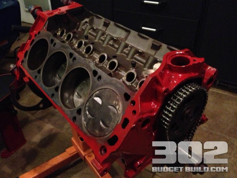 PaintingThe Small Block Ford 302 5.0 H.O. Red – 302 Budget Build ...